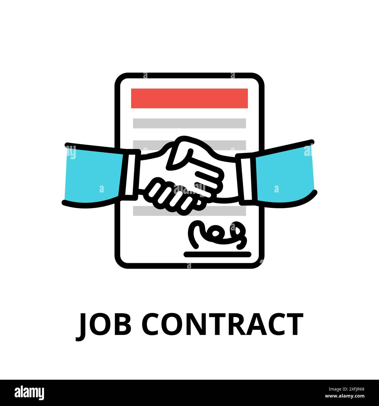 Contract employee vector vectors hi-res stock photography and images ...