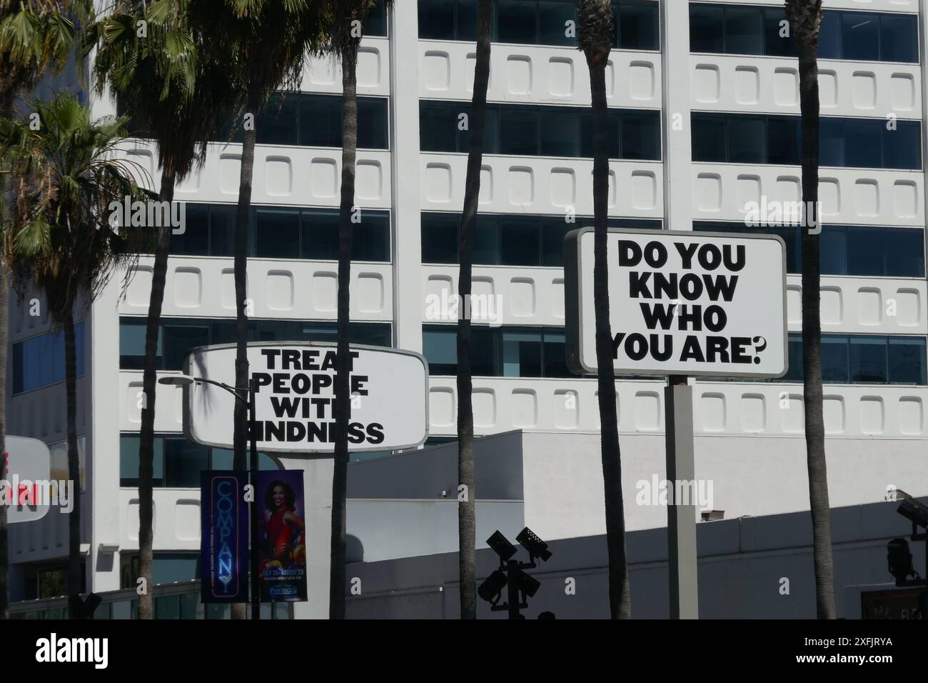 Los Angeles, California, USA 3th July 2024 Live Nation Sign and Office ...