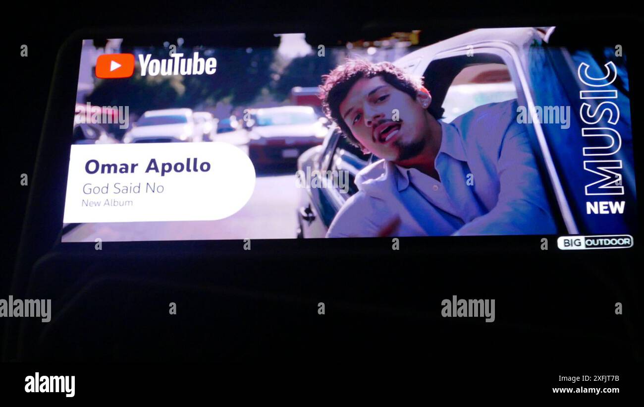 Los Angeles, California, USA 3rd July 2024 Singer Omar Apollo God Said ...