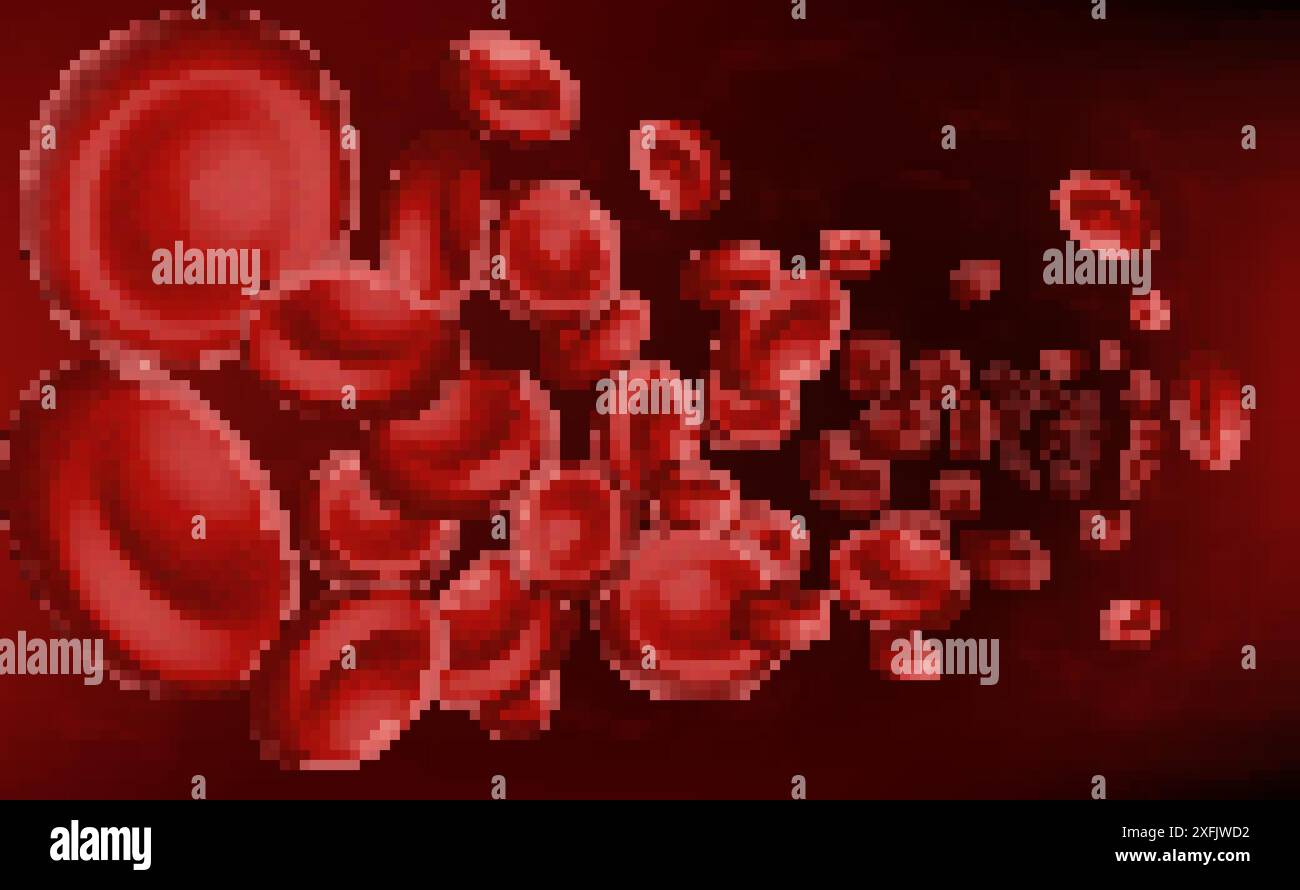 Test tube blood clot Stock Vector Images - Alamy