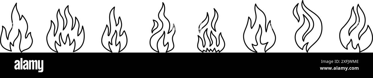 Eco flame Black and White Stock Photos & Images - Alamy