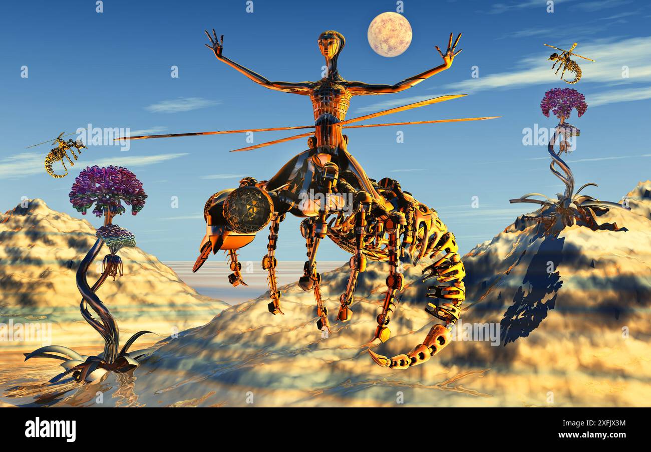 Alien Insect Life Stock Photo - Alamy