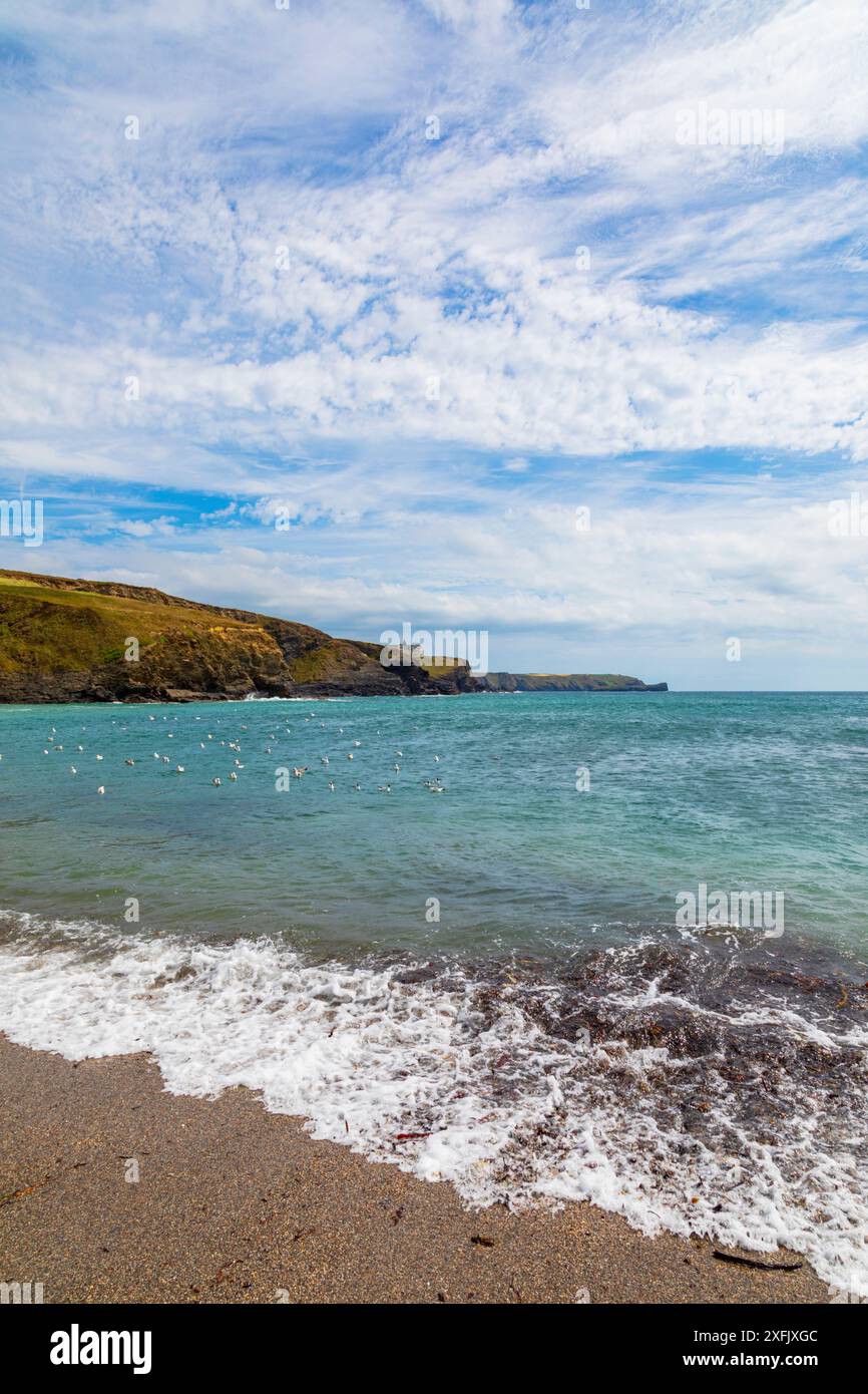 Church Cove Beach Gunwalloe Cornwall Stock Photo - Alamy