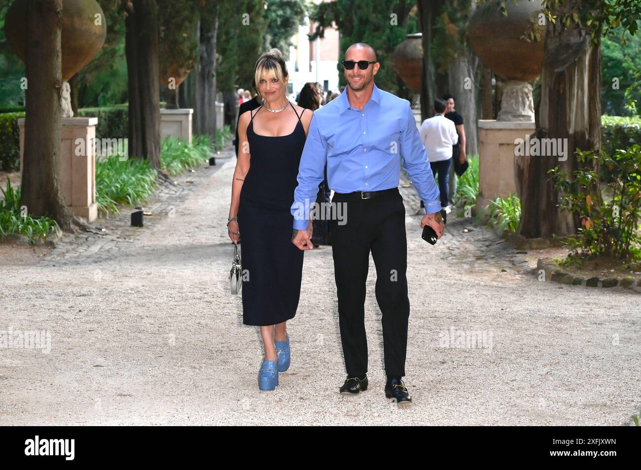 Micaela Ramazzotti und Claudio Pallitto bei der 64. Verleihung der ...