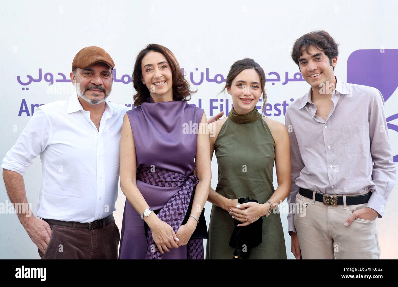 Amman, Jordan. 03rd July, 2024. Jordan's Prince Ali bin Hussein (L ...