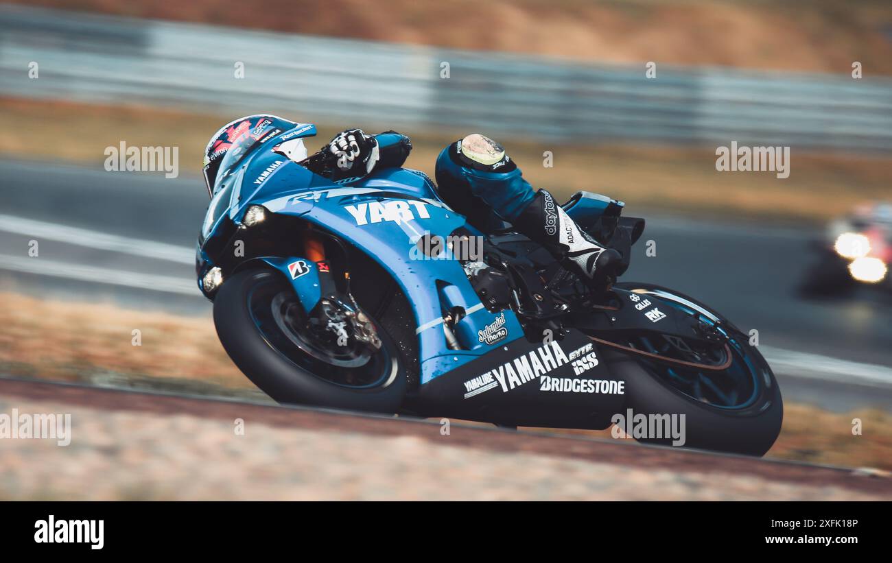 Oschersleben, Germany, June 09, 2019: Yamaha YZF-R1 by YART - Yamaha ...
