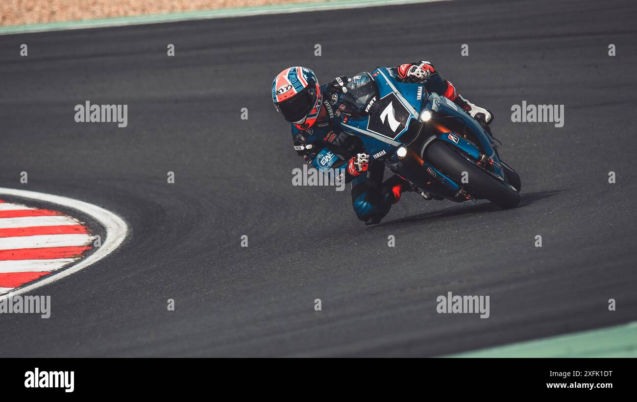 Oschersleben, Germany, June 09, 2019: Yamaha YZF-R1 by YART - Yamaha ...