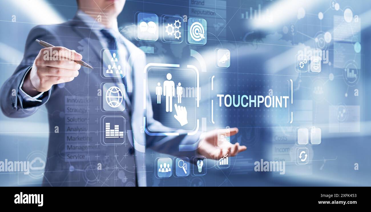 Touchpoint management hi-res stock photography and images - Alamy