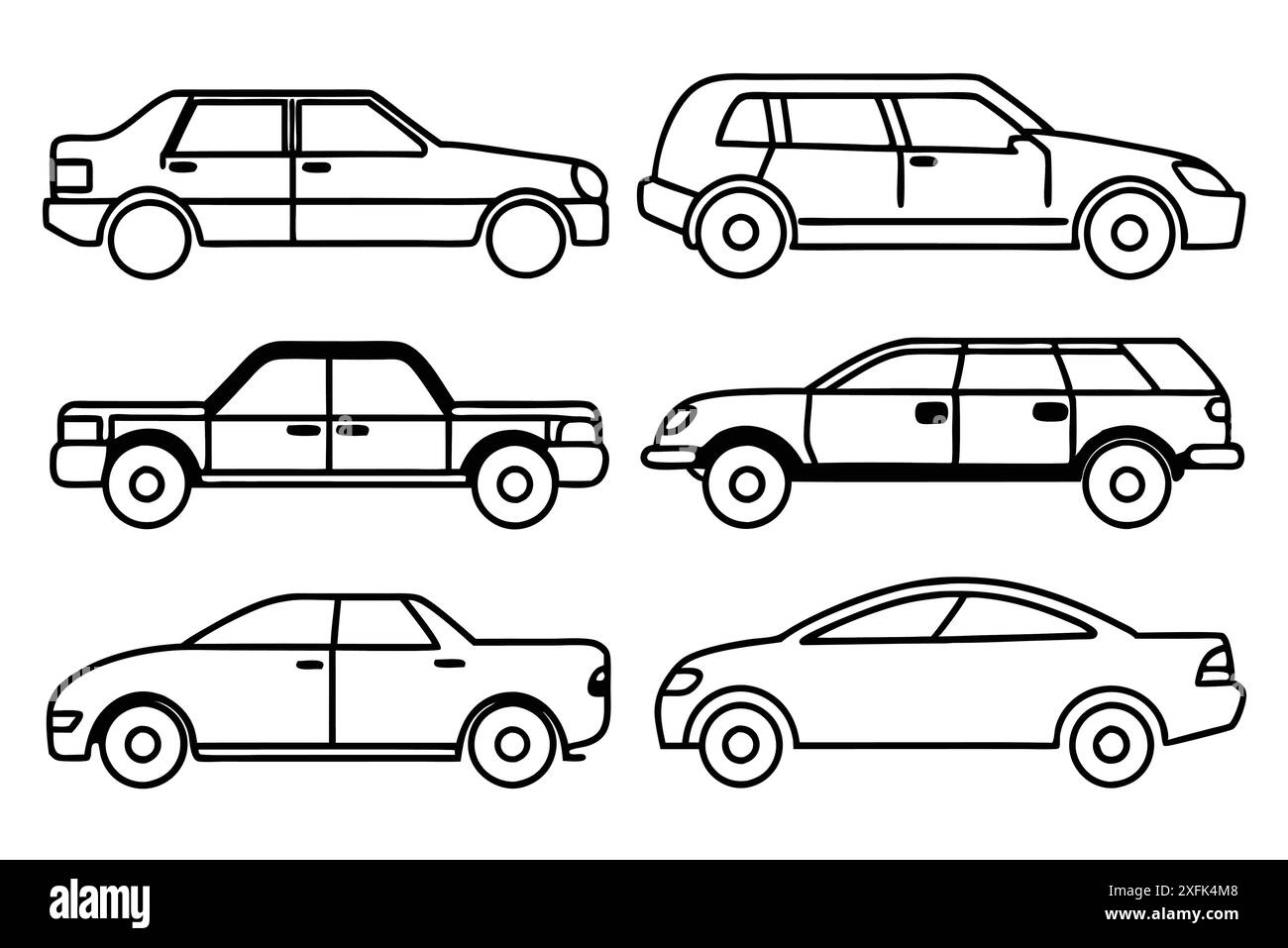 Beautiful car interior Stock Vector Images - Alamy