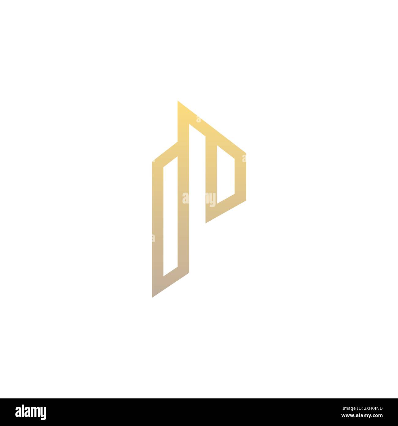 P Building Logo Design. Letter P Real Estate Logo Stock Vector Image ...