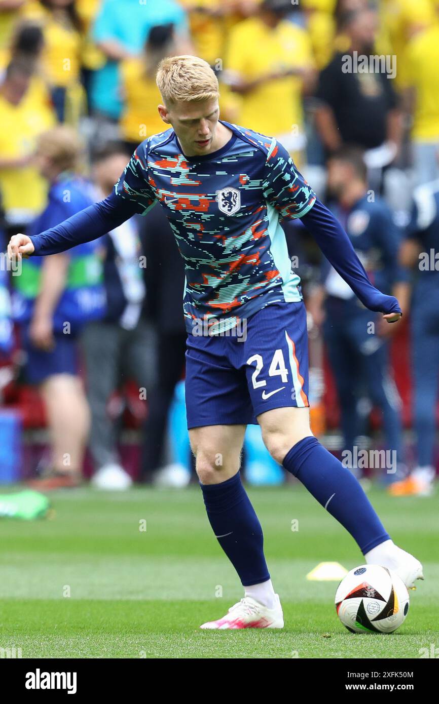 Munich, Germany. 02nd July, 2024. Jerdy Schouten of Netherlands in the ...