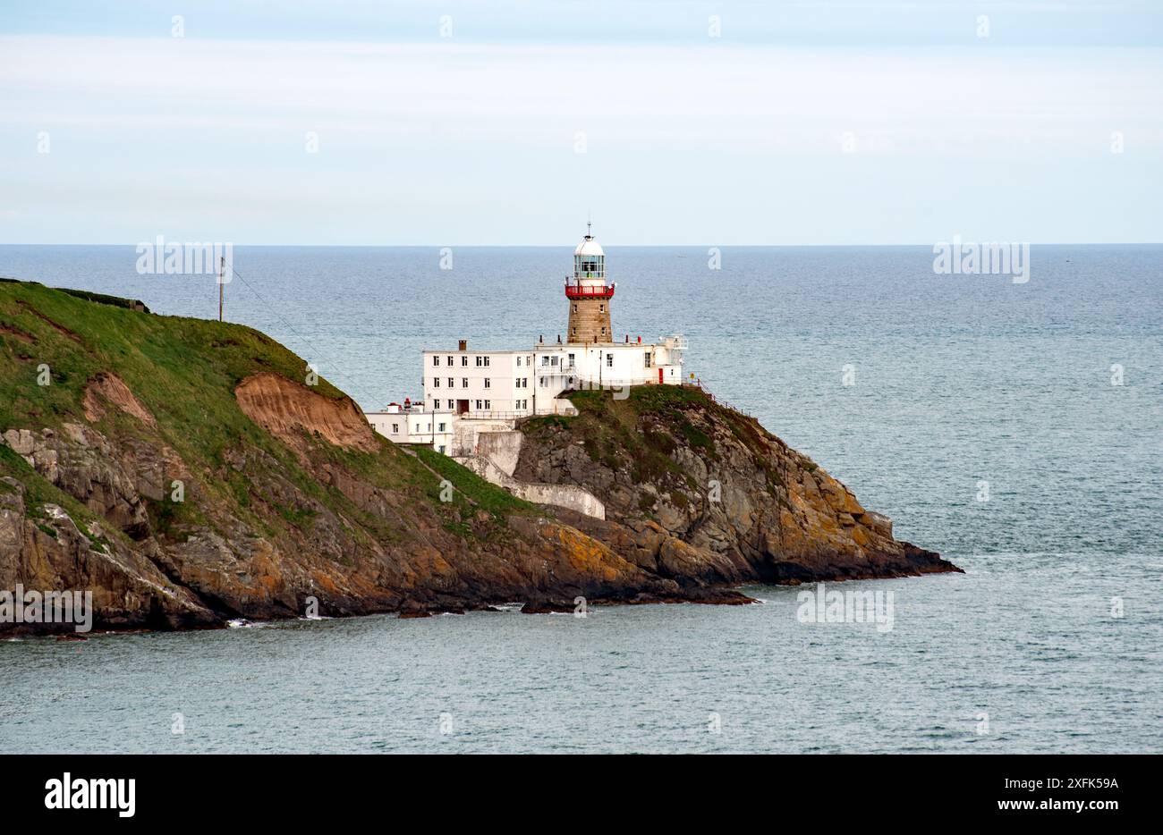 Howth, Ireland 01 May, 2024, Howth peninsula, costline and Baily ...