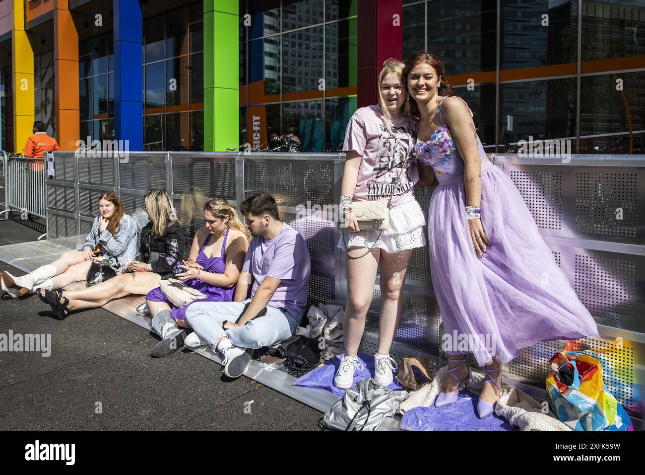 AMSTERDAM - Fans have gathered at the Johan Cruijff ArenA for a Taylor ...