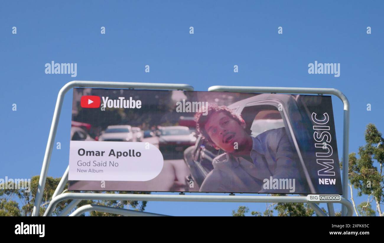 Los Angeles, California, USA 3rd July 2024 Singer Omar Apollo God Said ...