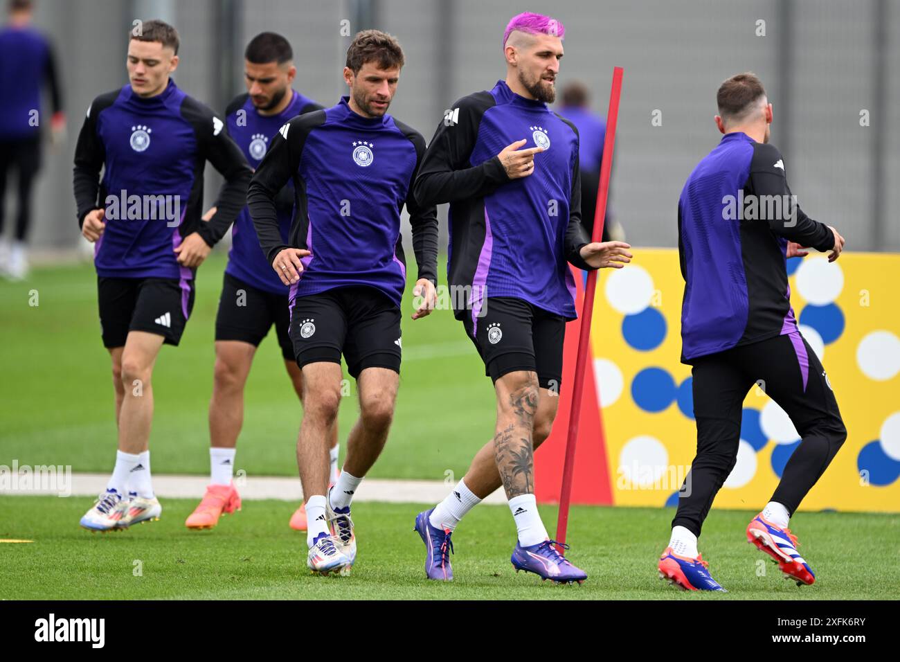 04 July 2024, Bavaria, Herzogenaurach: Soccer: European Championship ...