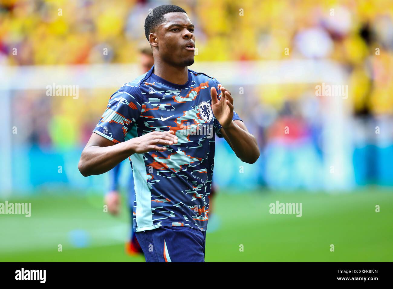 Munich, Germany. 02nd July, 2024. Denzel Dumfries of Netherlands in the ...