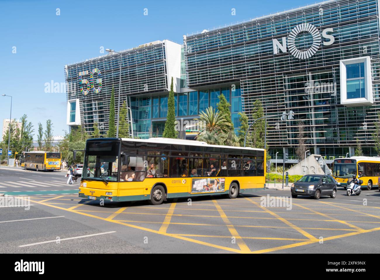 Portugal Lisbon -1 July 2024 . NOS, SGPS S.A. is a Portuguese ...