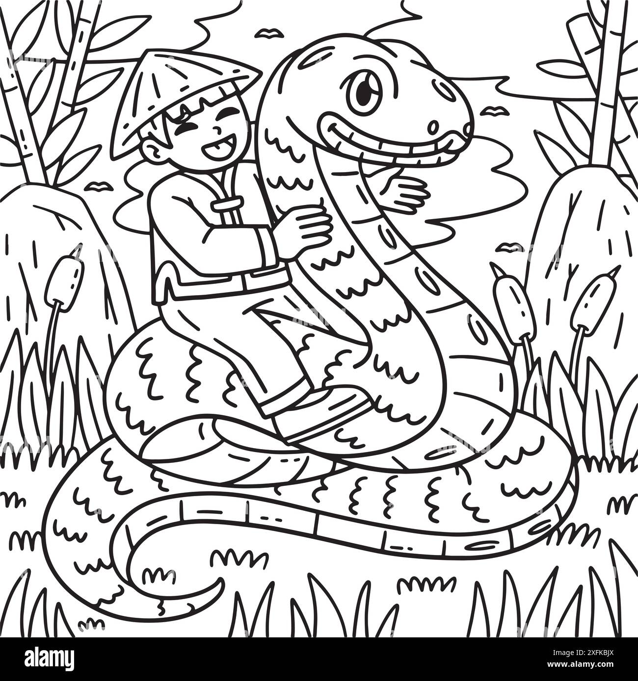 Child riding a book hi-res stock photography and images - Alamy