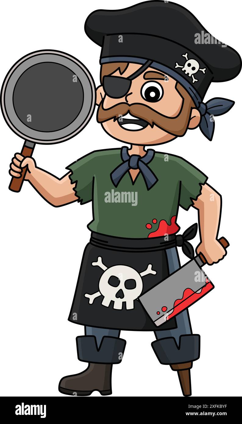 Ship cook Stock Vector Images - Alamy