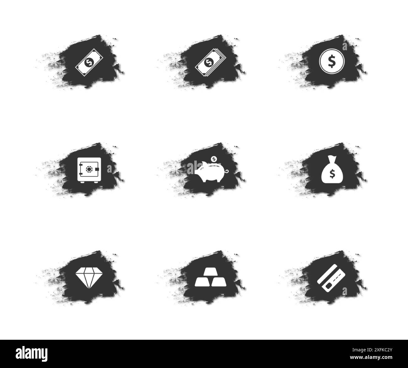 Transaction symbol set hi-res stock photography and images - Alamy
