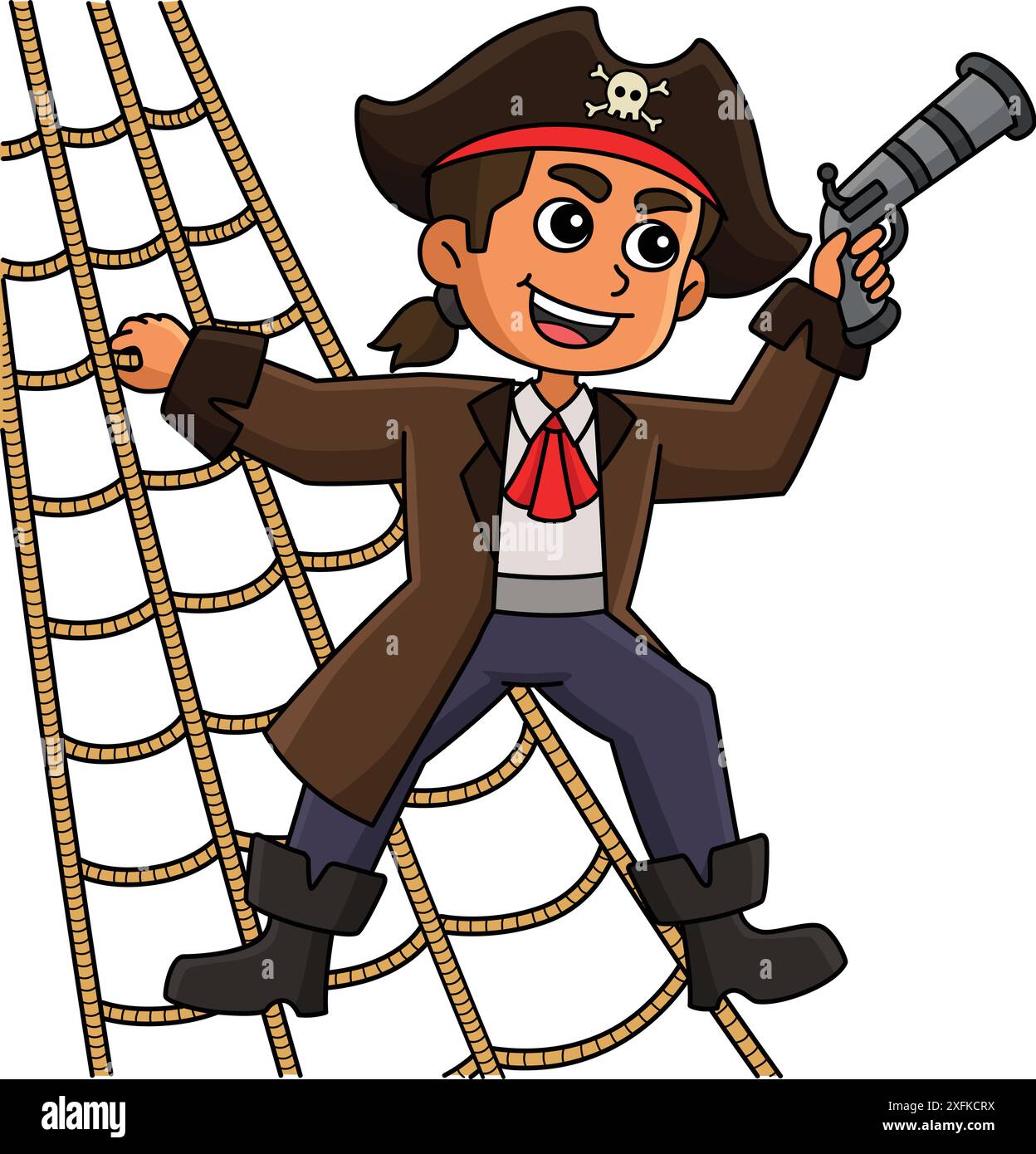 Ladder cartoon hi-res stock photography and images - Alamy