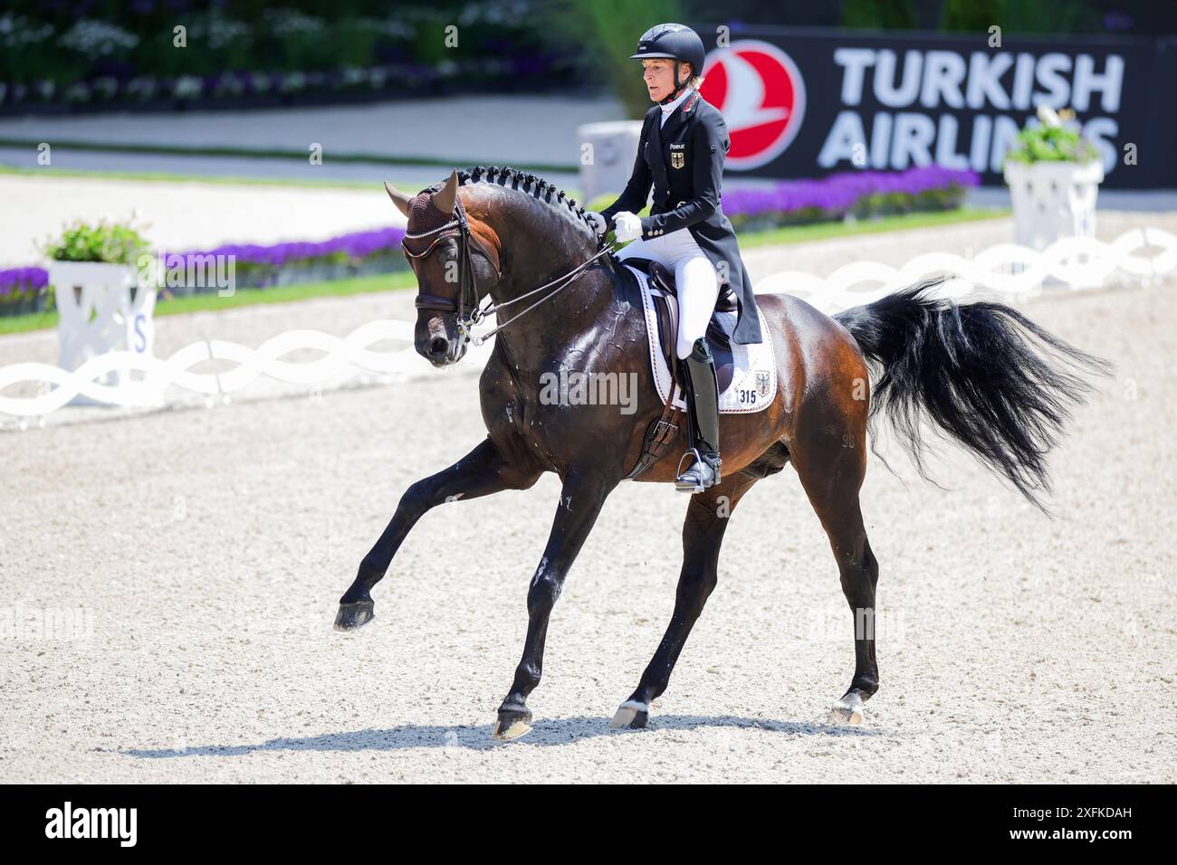 Aachen, Germany. 04th July, 2024. Equestrian sport/dressage: CHIO ...
