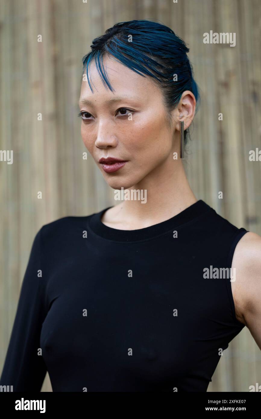 Soo Joo Park poses for photographers upon arrival at the Serpentine Summer Party, Tuesday, June ...