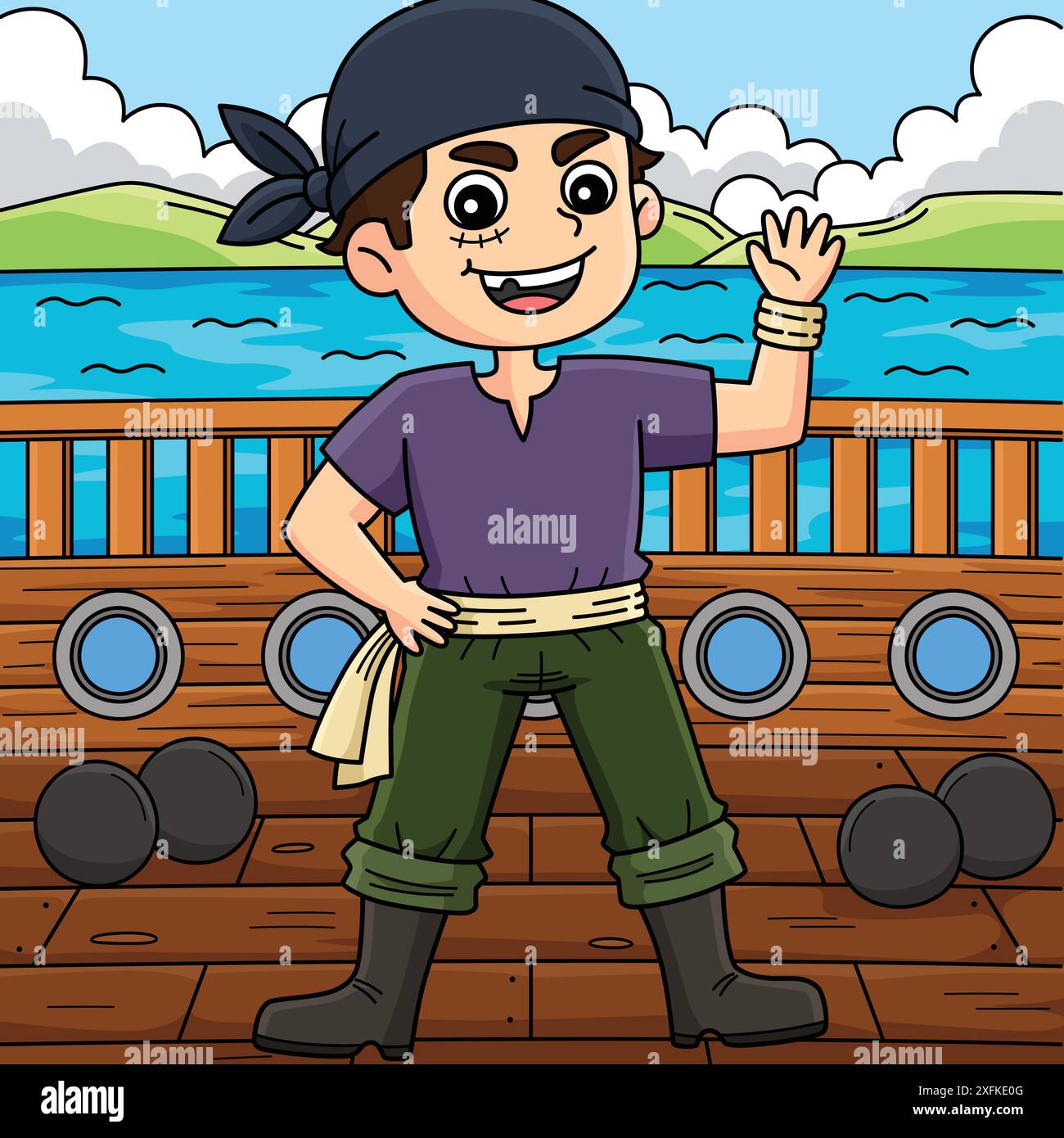 Pirate crew hi-res stock photography and images - Alamy