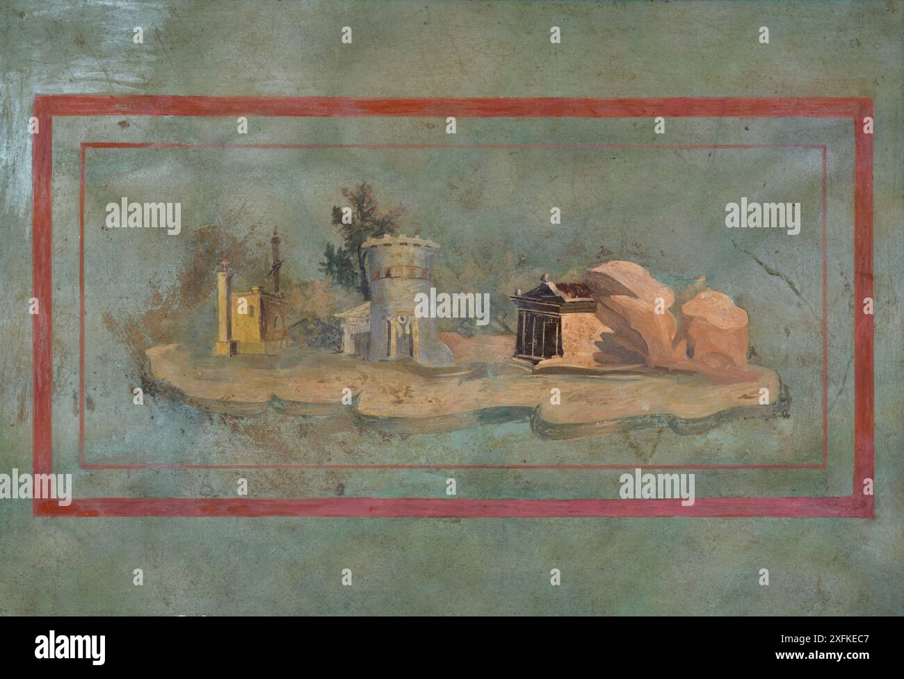 Ancient roman fresco architecture hi-res stock photography and images ...