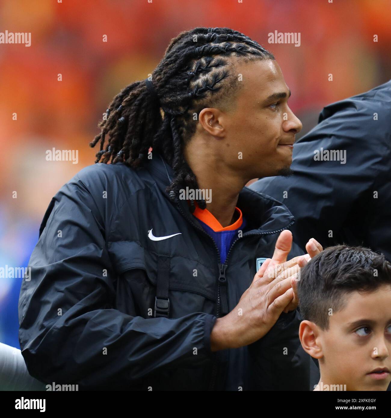 Xavi Simons of Netherlands in the UEFA Euro 2024 Round of 16 between ...