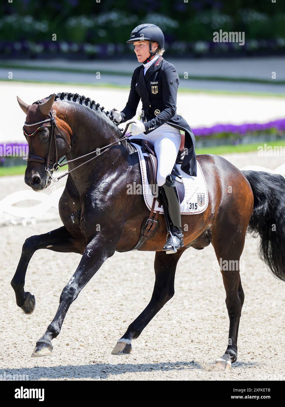Aachen, Germany. 04th July, 2024. Equestrian sport/dressage: CHIO ...