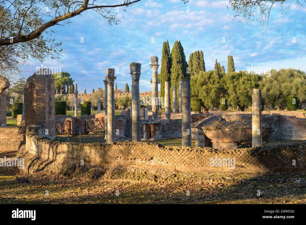 Hadrian's Villa (Villa Adriana; Villa Hadriana) - The Casino with ...