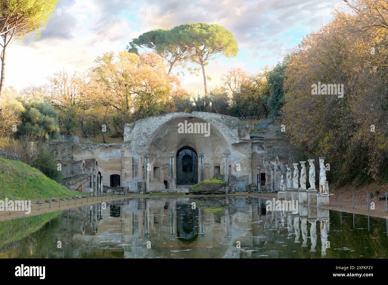 Hadrian's Villa (Villa Adriana; Villa Hadriana) - The Canopus and ...