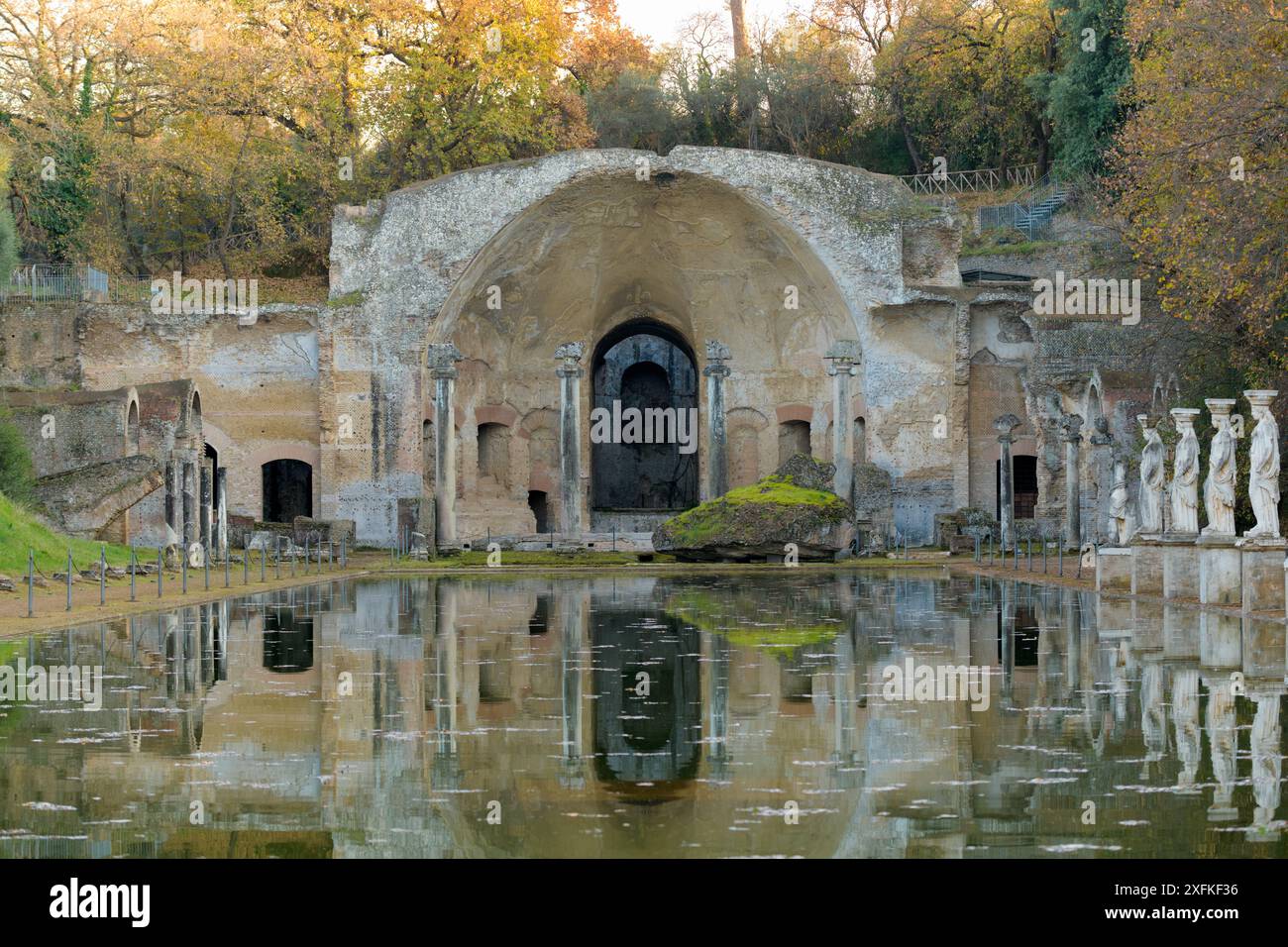 Hadrian's Villa (Villa Adriana; Villa Hadriana) - The Canopus and ...