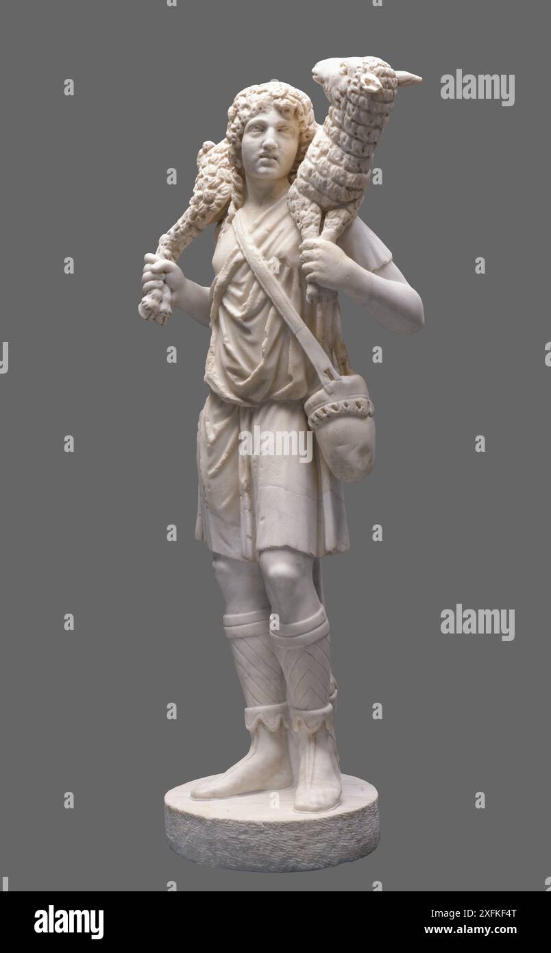 Christ good shepherd sculpture hi-res stock photography and images - Alamy