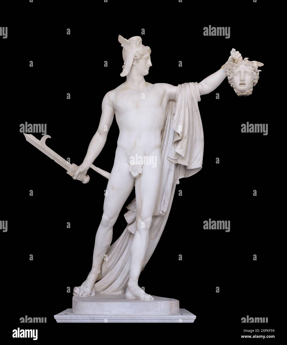 Perseus Triumphant or Perseus with the Head of Medusa (1804–1806) by ...