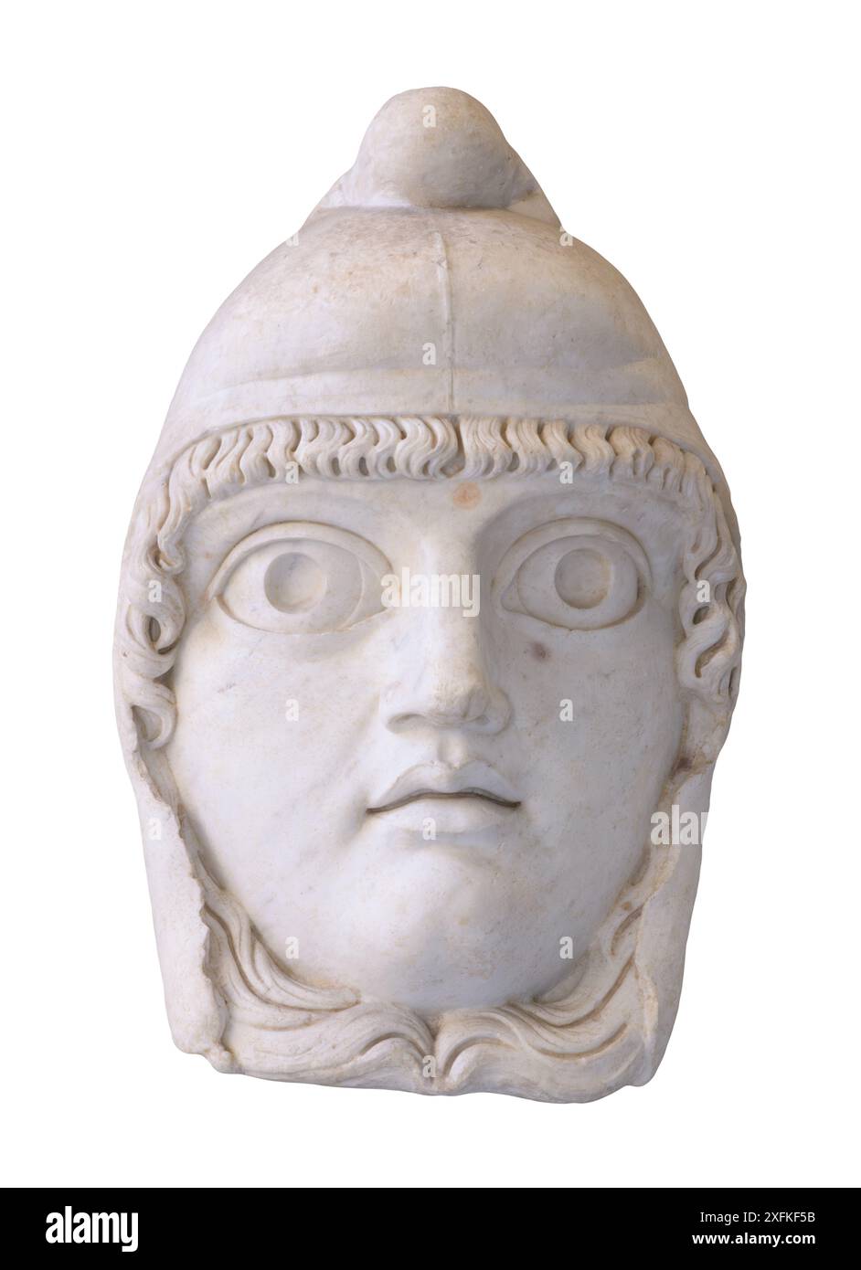 Stone mask in ancient Cut Out Stock Images & Pictures - Alamy