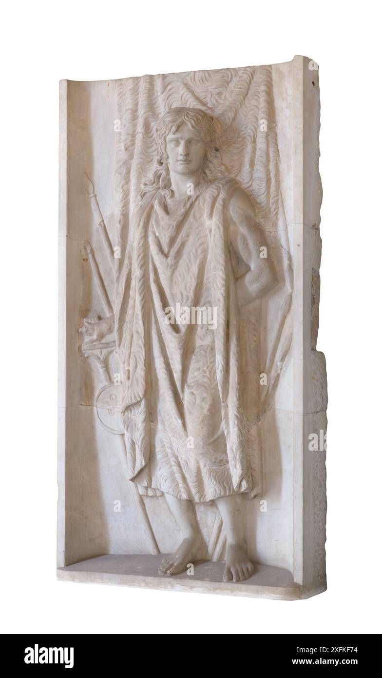 Roman bas relief face hi-res stock photography and images - Alamy