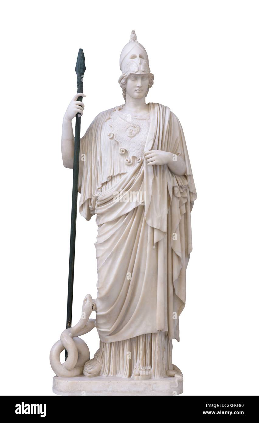 The Athena Giustiniani or Minerva Giustiniani is a Roman marble statue ...