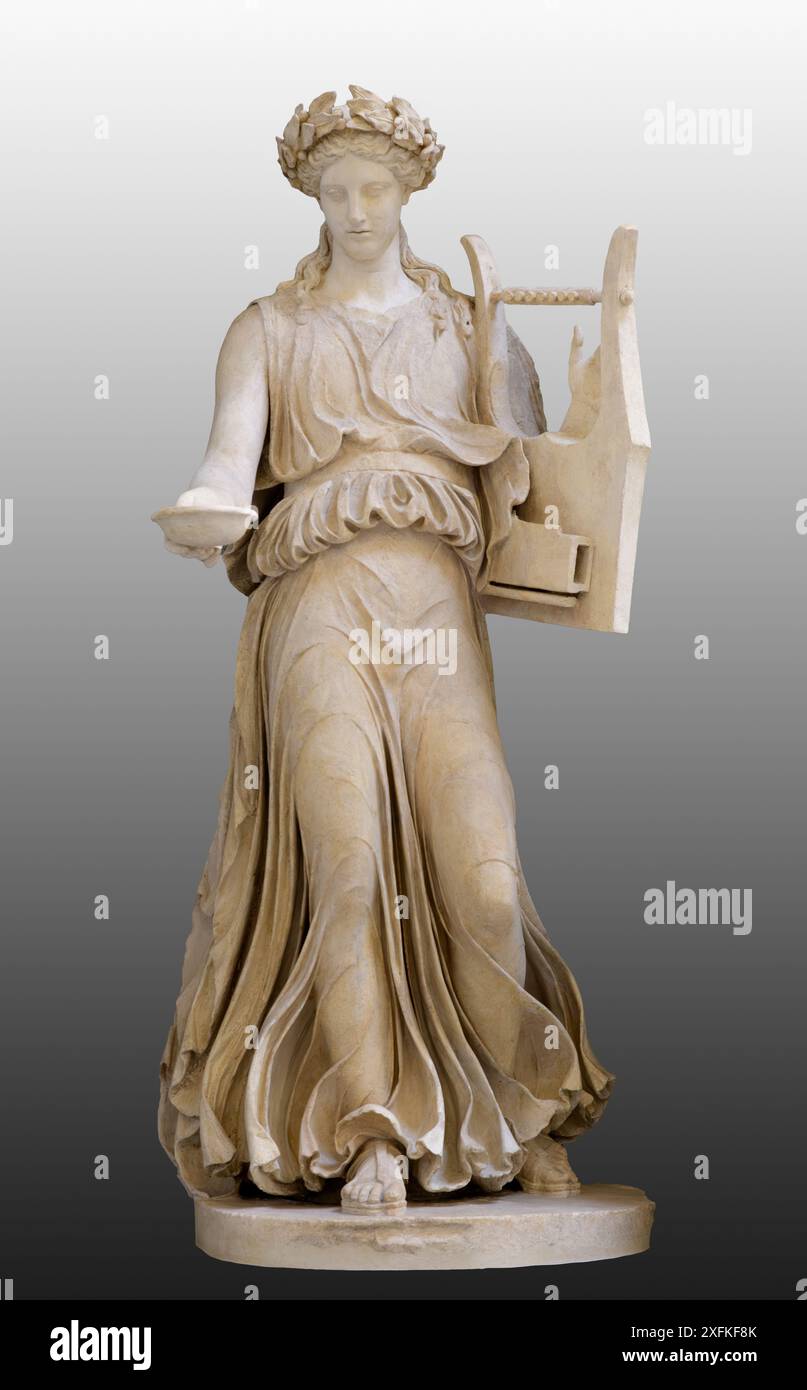 Apollo citaredo, Roman reworking from a 5th century BC Greek original ...