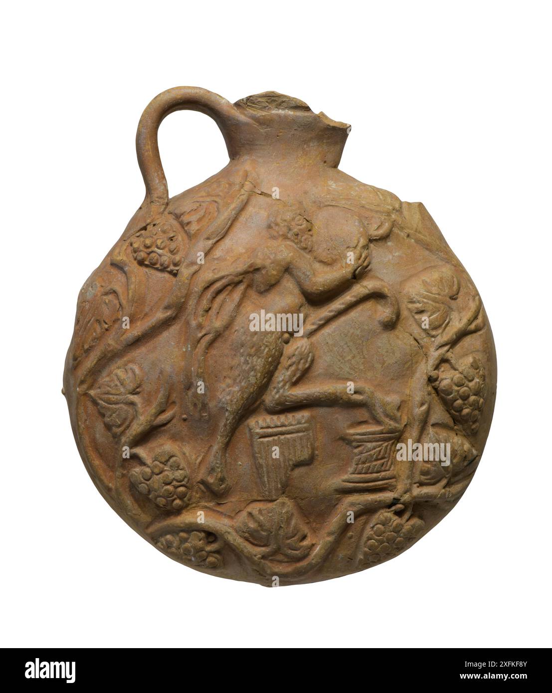 Balsamarium - small ancient roman ceramic bottle - Dacia Stock Photo ...