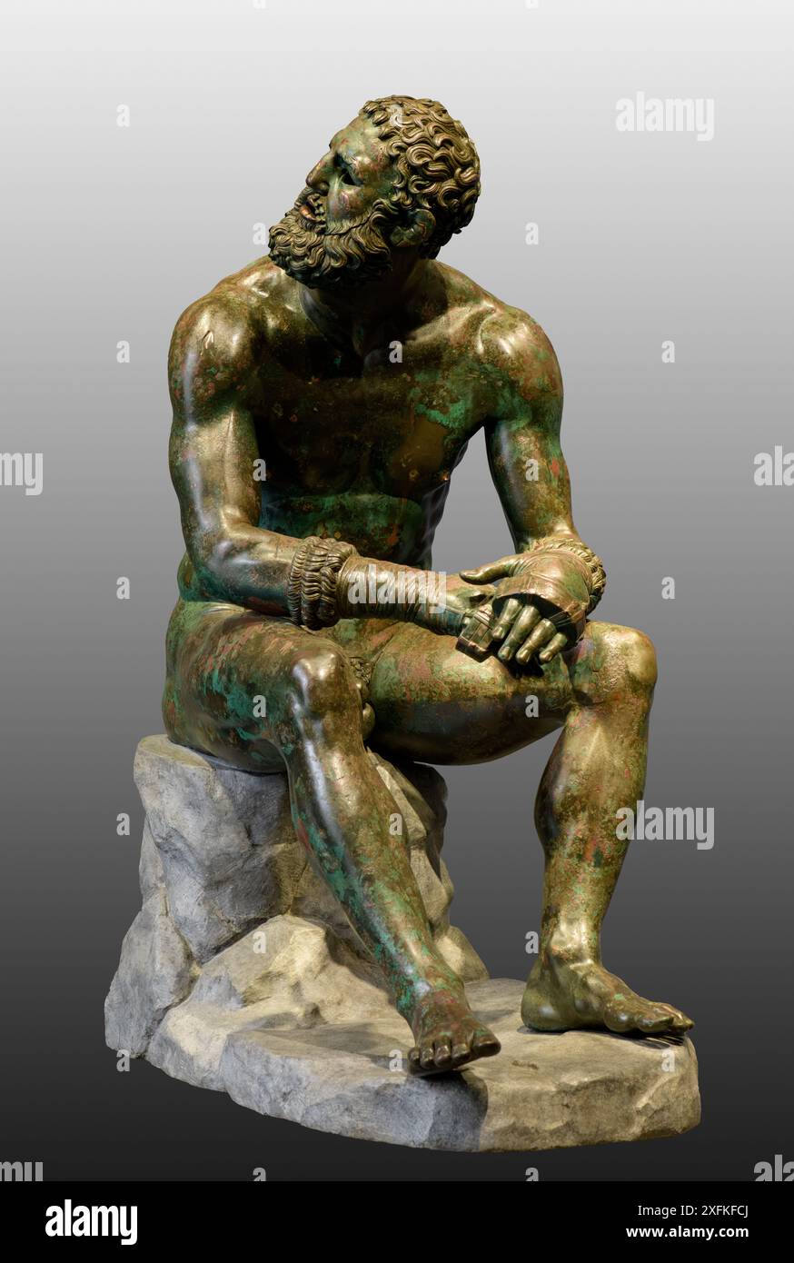 The Boxer at Rest, also known as the Terme Boxer, Seated Boxer ...