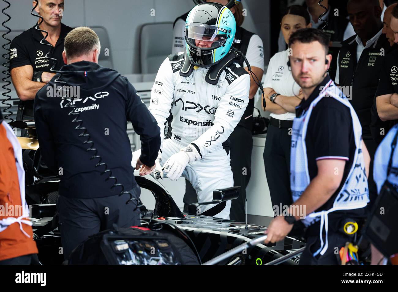 Silverstone, Royaume Uni. 04th July, 2024. PITT Brad (USA), actor ...