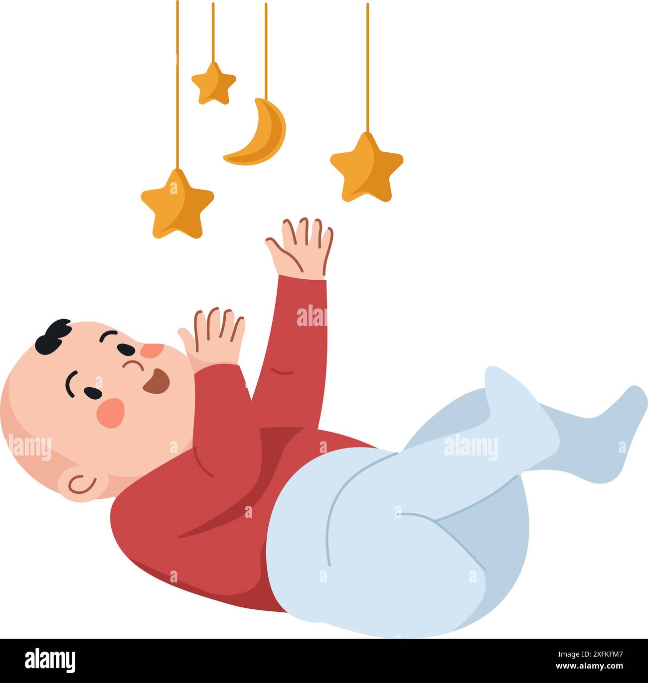 Child reaching for Stock Vector Images - Alamy