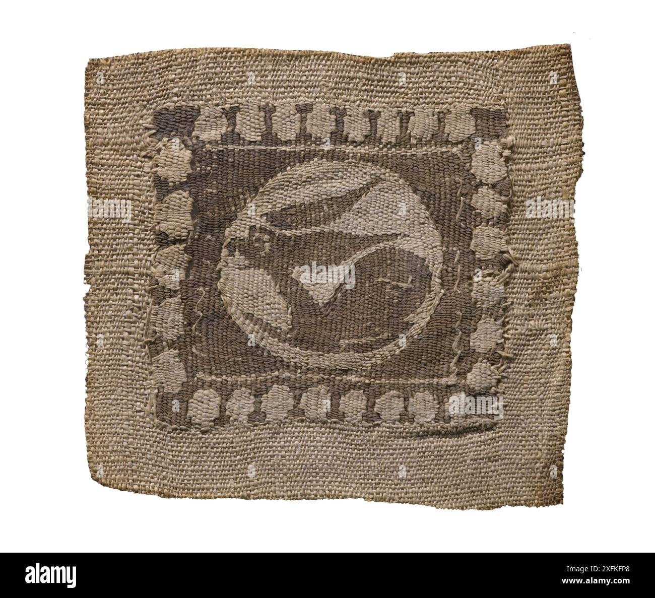 Coptic Textile Fragment. Made in Egypt 3rd–5th century Stock Photo - Alamy
