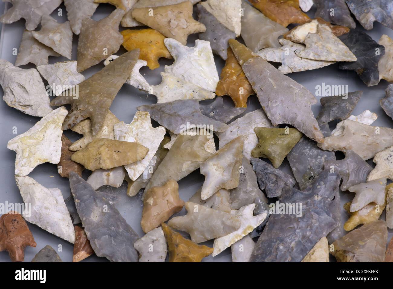 Neolithic arrowheads hi-res stock photography and images - Alamy