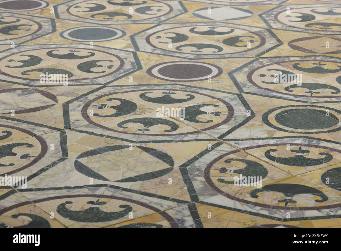 Domus in opus sectile of Porta Marina - from Ostia Antica, late 4th ...