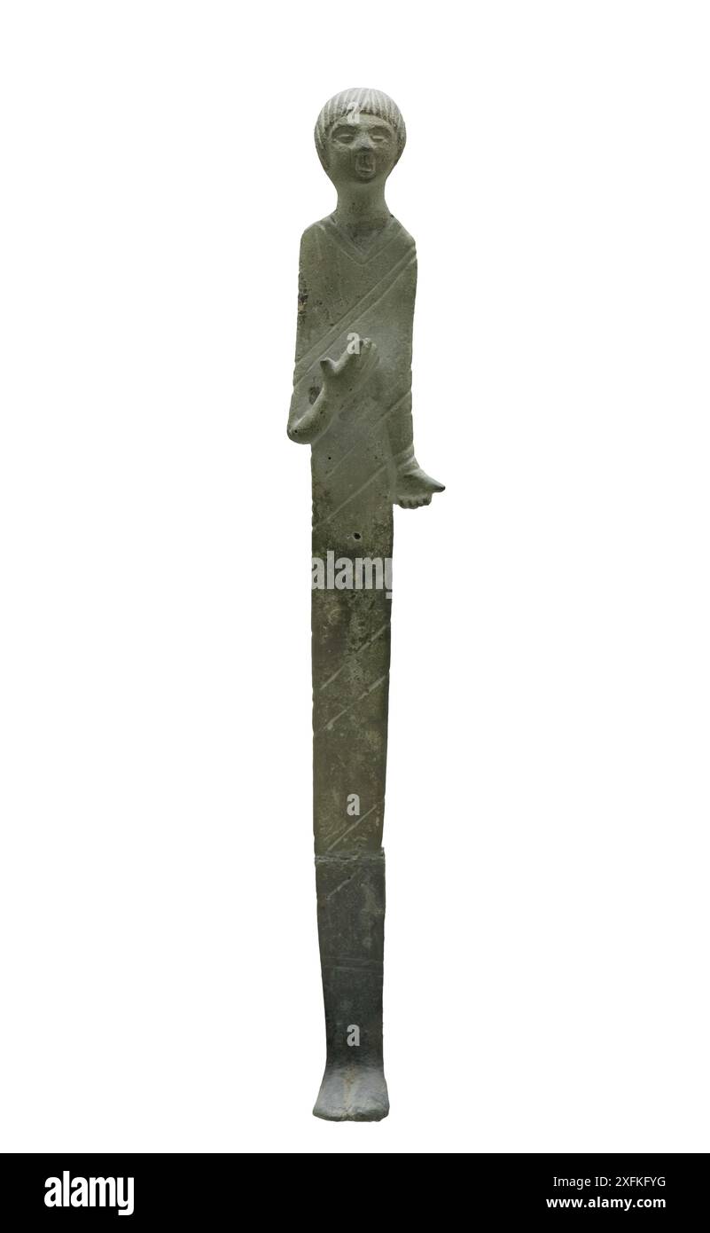 Etruscan 'Evening Shadow' Figure Sculpture. The Etruscan bronze figure ...
