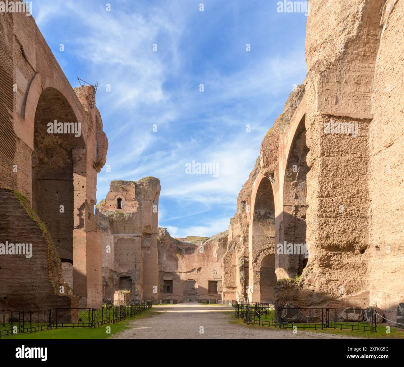 The Baths of Caracalla (Terme di Caracalla) in Rome, Italy ...