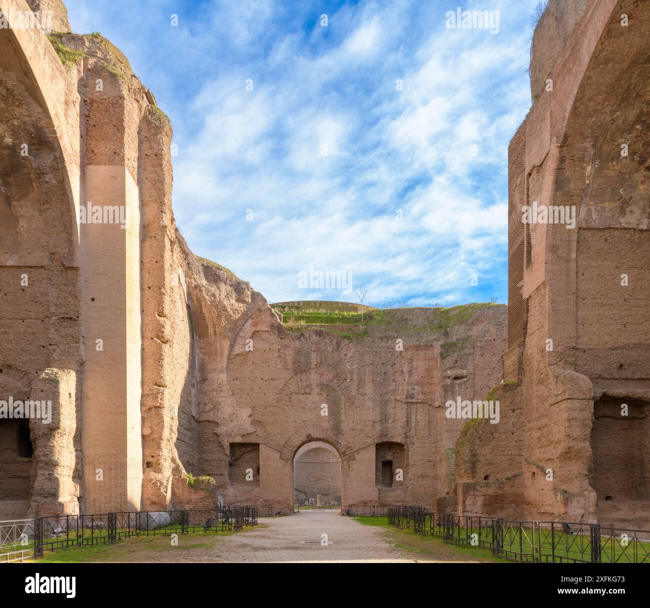 The Baths of Caracalla (Terme di Caracalla) in Rome, Italy ...